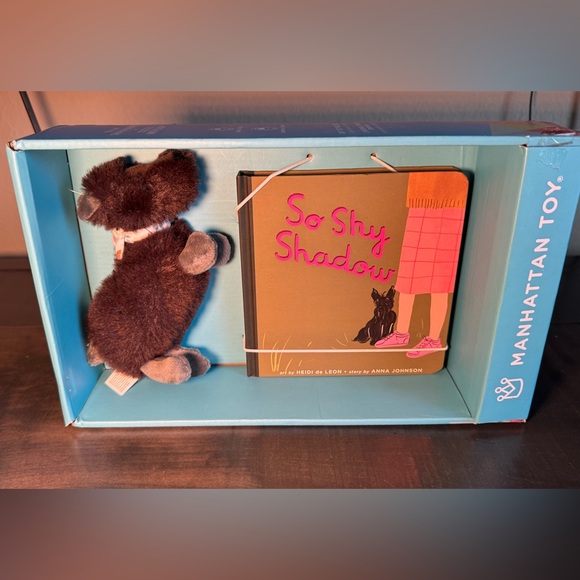 Manhattan | Toys | Manhattan So Shy Shadow Board Book Dog Plush Toy ...